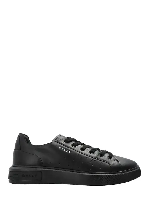 Bally Lift Leather Sneakers - Black