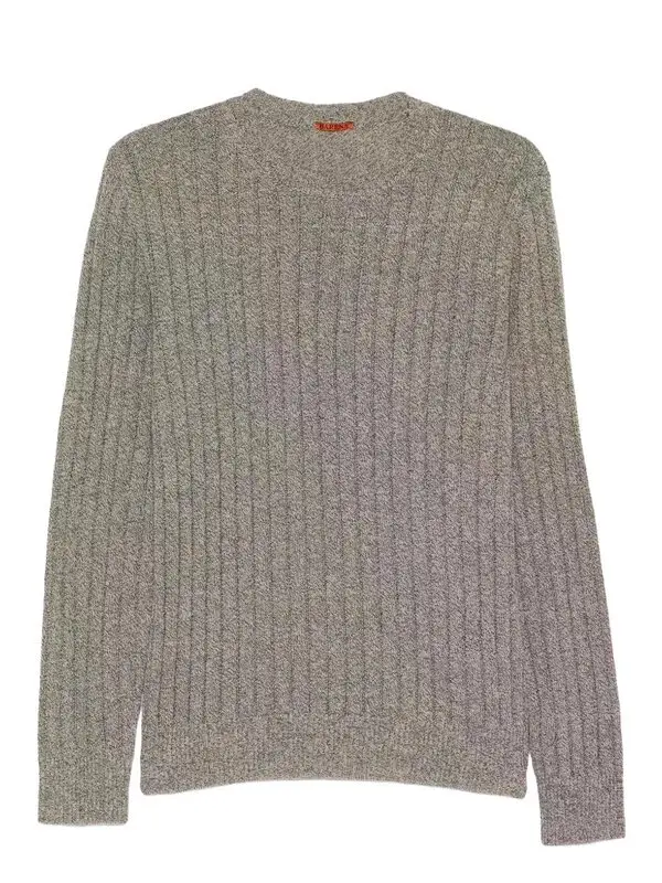 Barena Venezia Ribbed Crew-neck Jumper - Blue