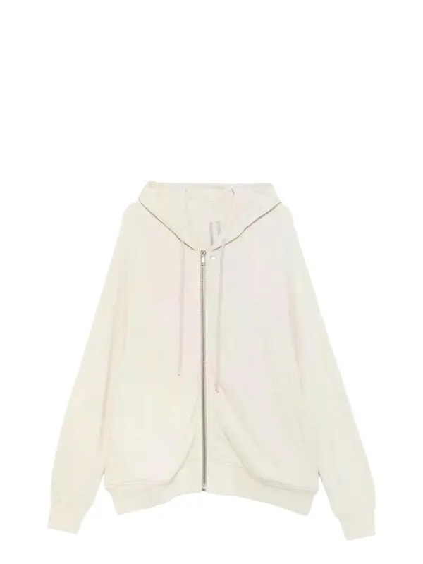Rick Owens Zip-up Hoodie - Neutrals