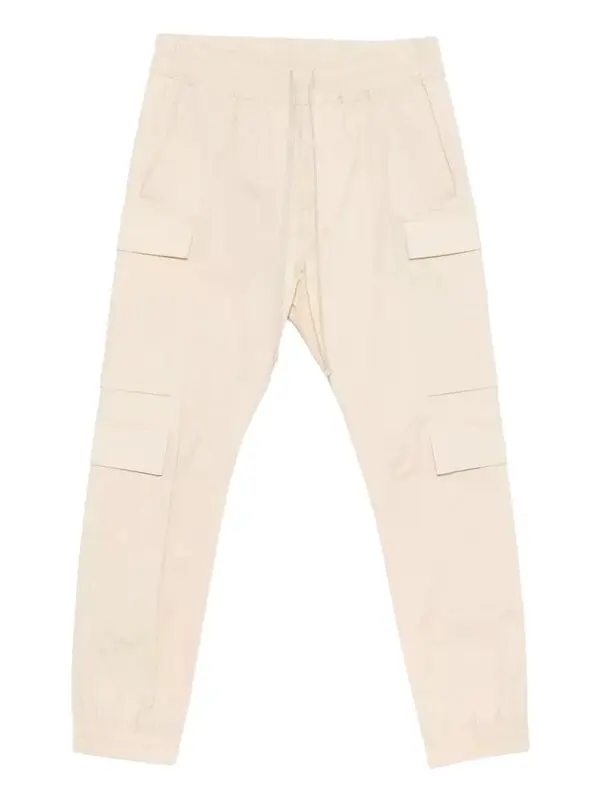 Rick Owens Drawstring Cargo Trousers - Neutrals