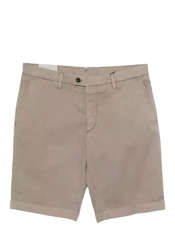 Corneliani Turned-hem Shorts - Neutrals