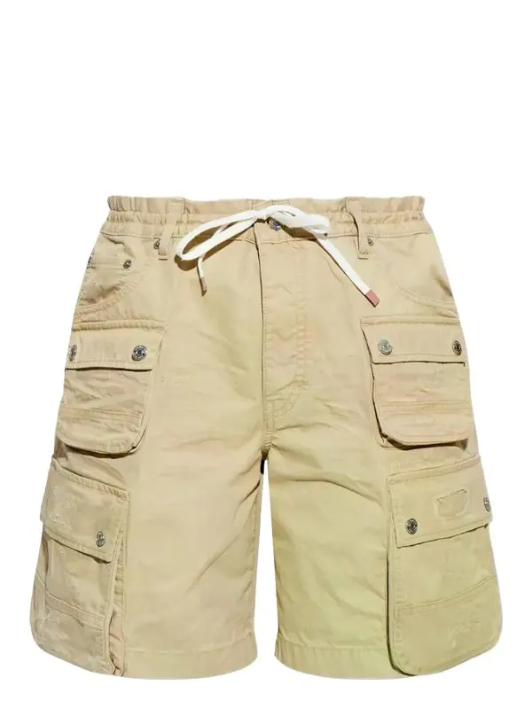 Dsquared2 Multi-pocket Drawstring Shorts - Neutrals