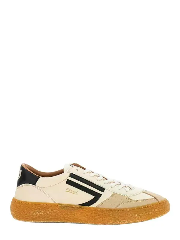 PURAAI Vintage Lace-up Sneakers - Neutrals