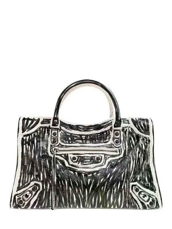 Balenciaga Medium Le City Tote Bag - Black