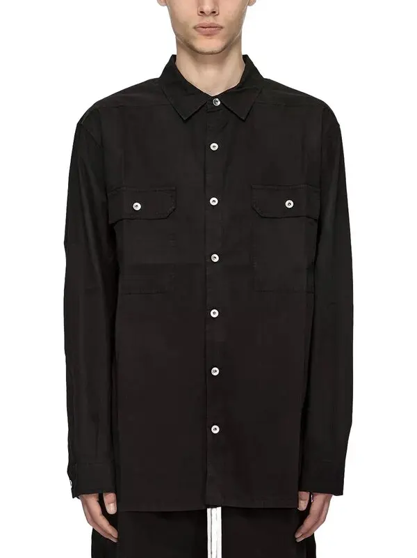 Rick Owens Jumbo Outershirt - Black