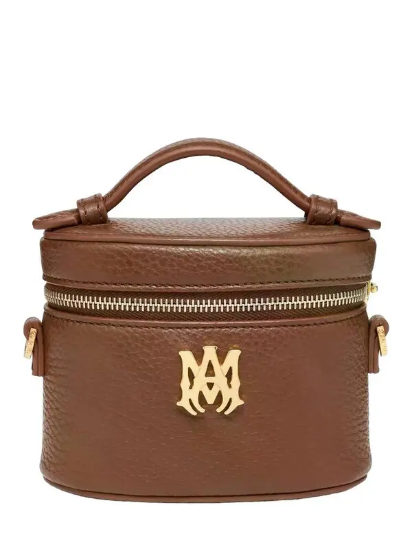 Amiri Nano Logo Vanity Bag - Brown
