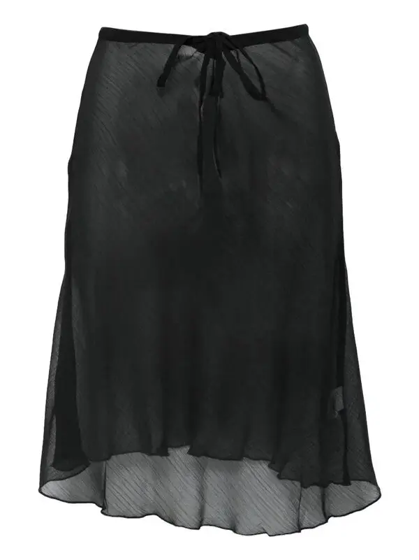 Gimaguas Tie-waist Skirt - Black