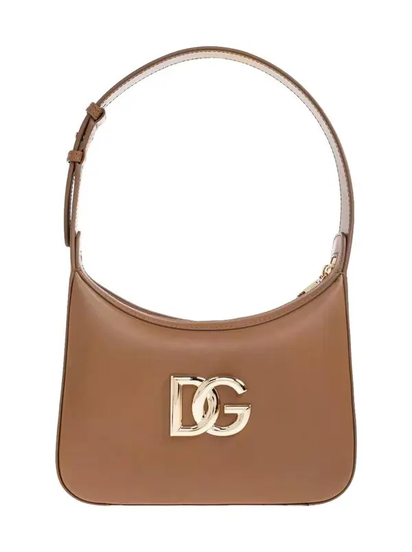 Dolce & Gabbana Leather Tote Bag - Brown