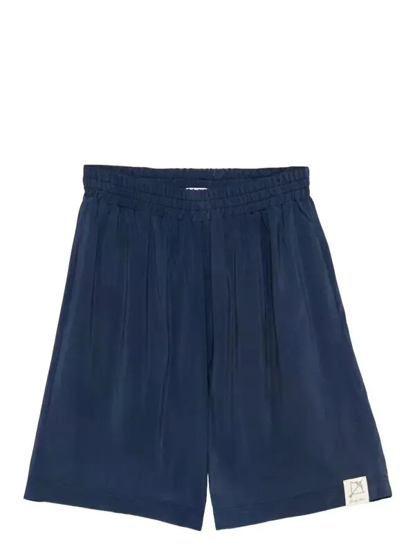 FAMILY FIRST Elasticated-waist Shorts - Blue