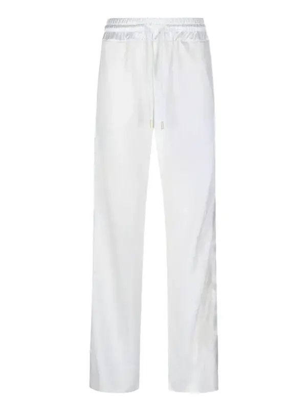 HINNOMINATE Drawstring Trousers - White
