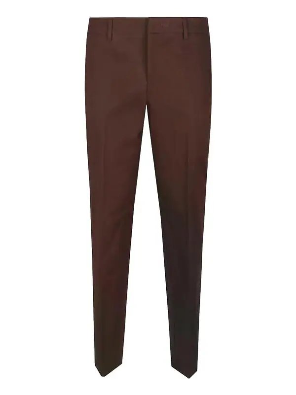 PT TORINO Cotton Trousers - Brown