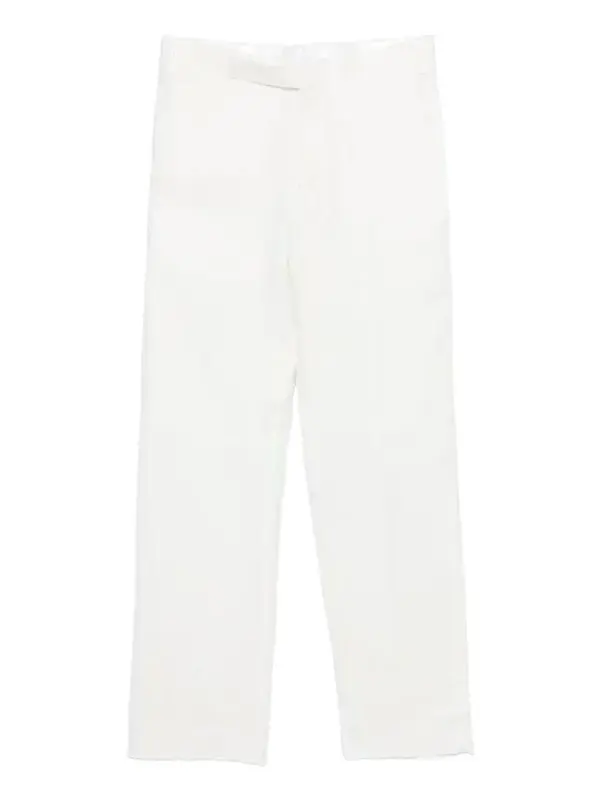 LARDINI Papalu Zip Trousers - White