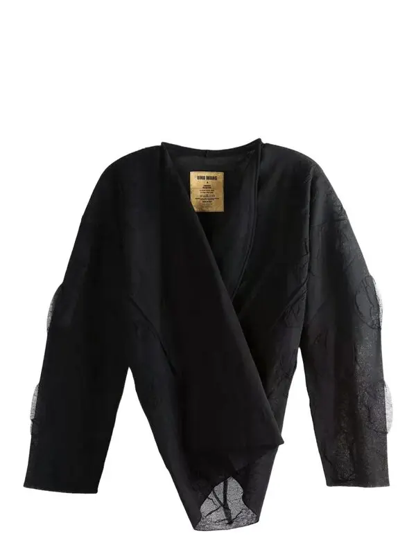 UMA WANG Long-sleeved Jacket - Black