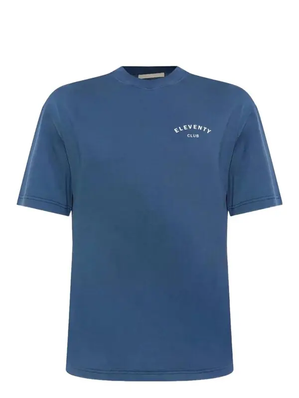 Eleventy Short-sleeve T-shirt - Blue