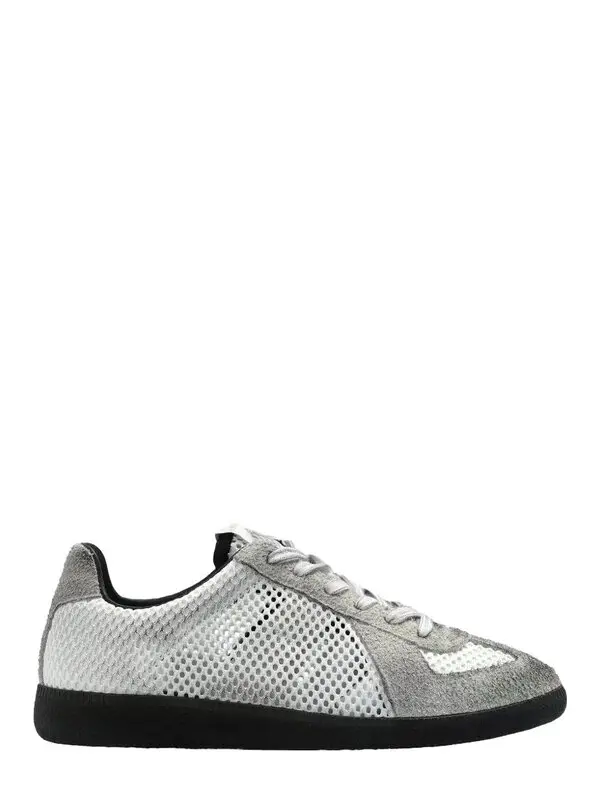 MAISON MARGIELA Mesh Panelled Sneakers - White