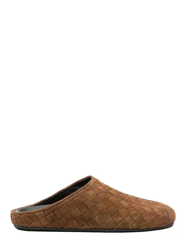 Officine Creative Woven Mules - Brown