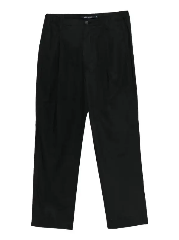 Sofie D'hoore Pleated Straight Trousers - Black