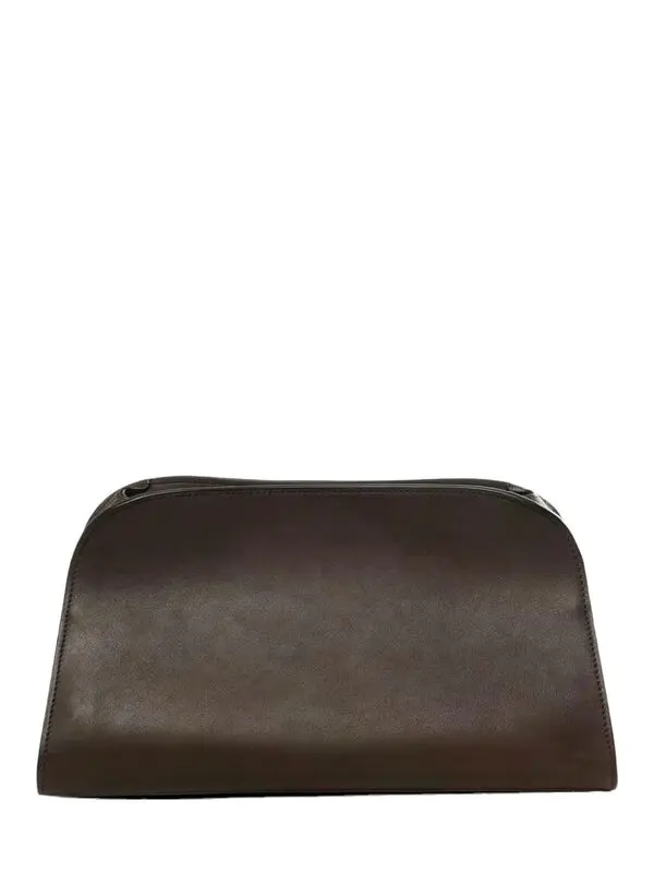 THE ROW Peggy Clutch Bag - Brown