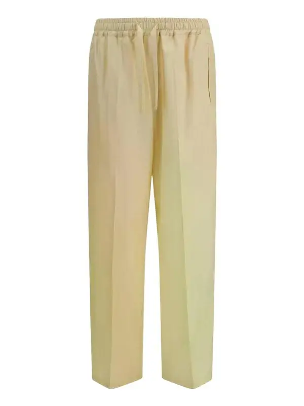 UMIT BENAN Drawstring Trousers - Yellow