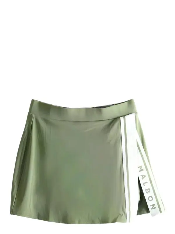 MALBON Baseline Mini Skirt - Green