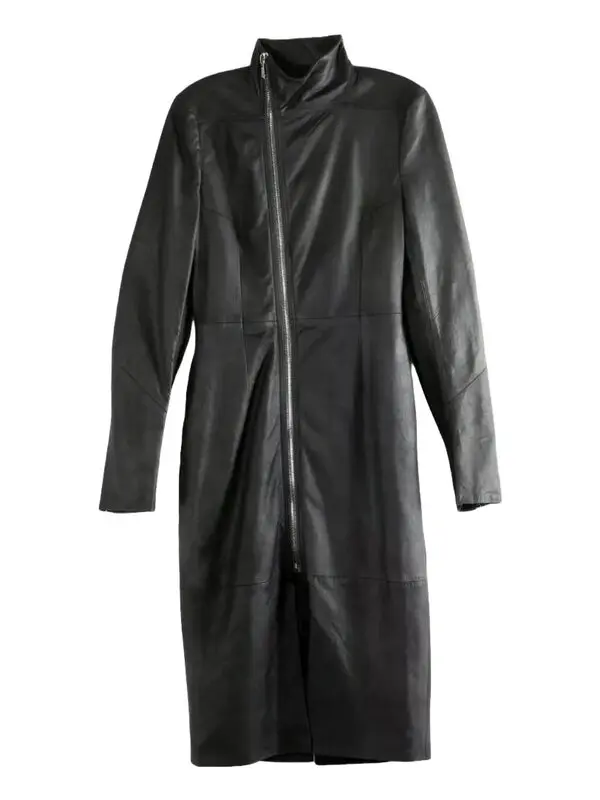 Rick Owens Zip-up Coat - Black