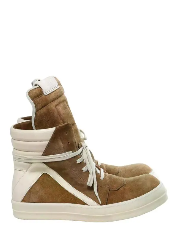 Rick Owens High-top Lace-up Sneakers - Brown