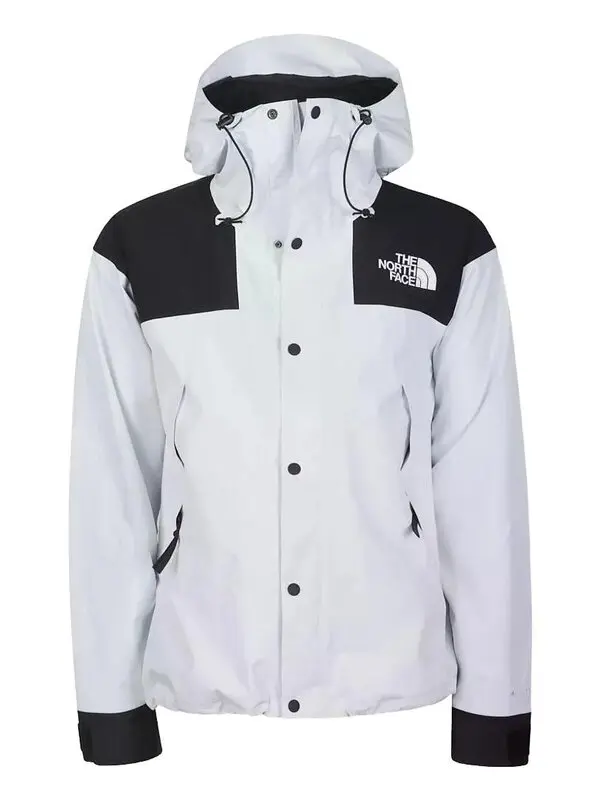 The North Face Colour-block Hooded Jacket - White