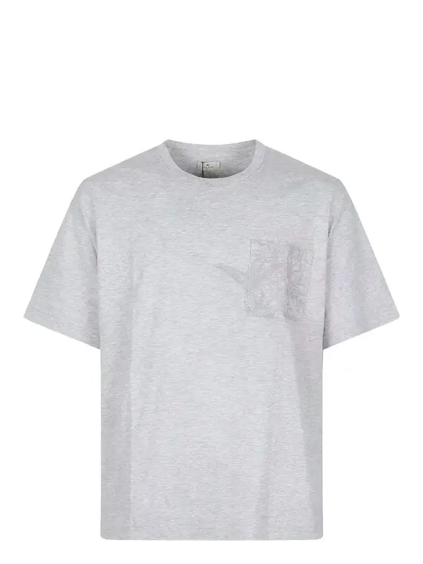 Etro Chest-pocket T-shirt - Grey