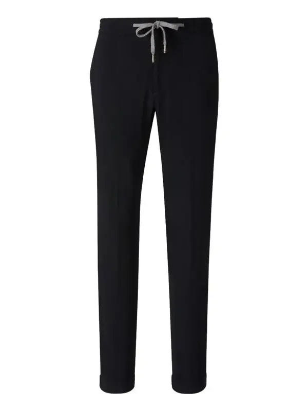 Marco Pescarolo Drawstring-waist Trousers - Blue