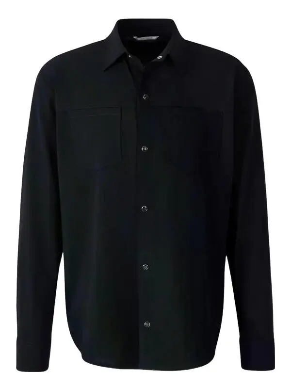 Marco Pescarolo Zeus Buttoned Overshirt - Blue