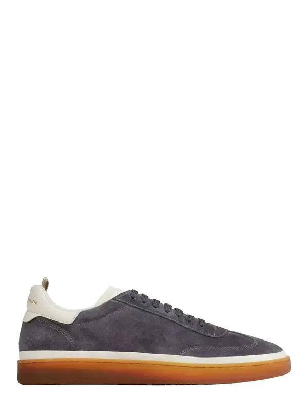 Officine Creative Lace-up Suede Sneakers - Blue