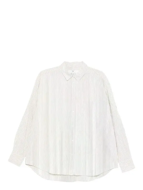 AIAYU Striped Long-sleeve Shirt - Neutrals