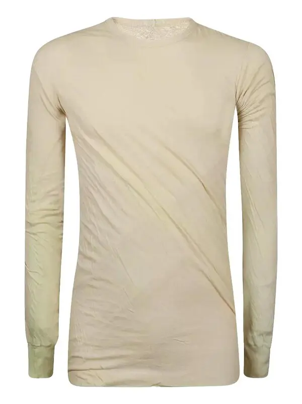 Rick Owens Double Long-sleeve Cotton T-shirt - Neutrals