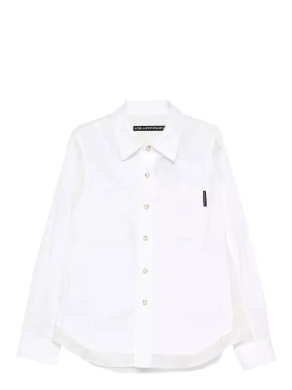 Andersson Bell Pocket Shirt - White