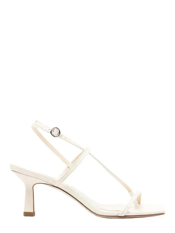 AeydĒ Elise T-strap Sandals - Neutrals