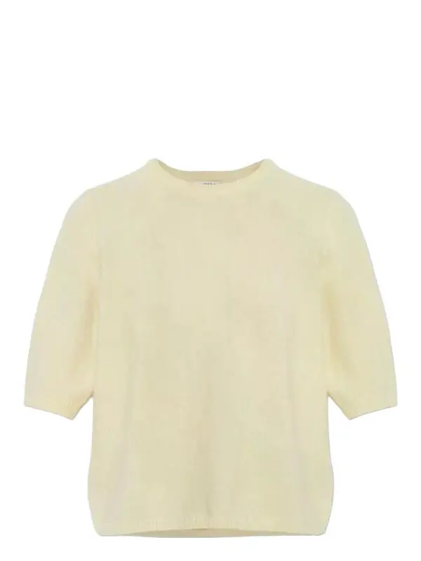 GESTUZ Alpha Short-sleeved Jumper - Neutrals
