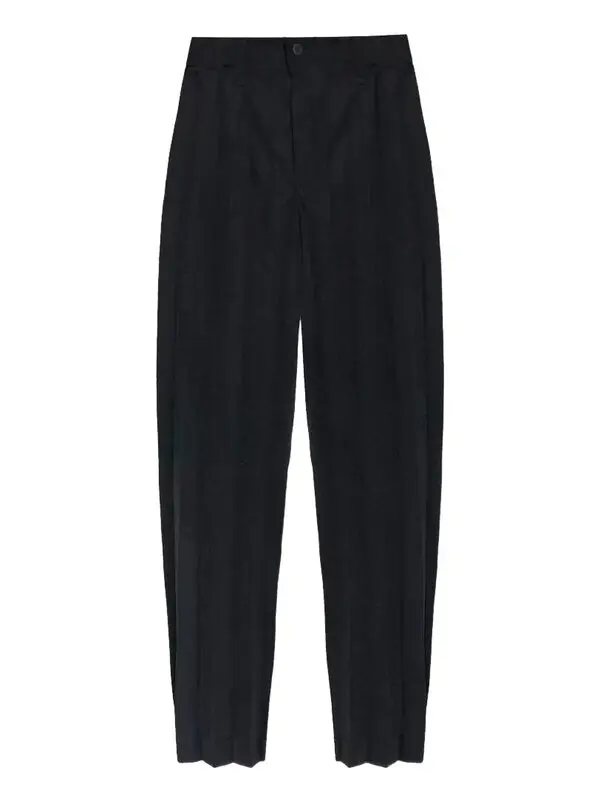 Issey Miyake Pleated Trousers - Black