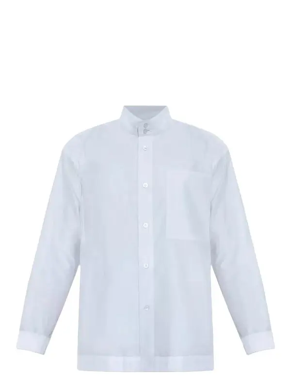 Issey Miyake Button Pocket Shirt - Blue