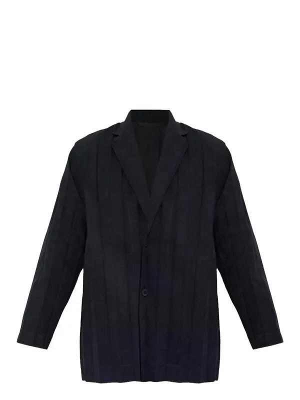 Issey Miyake Pleated Jacket - Black