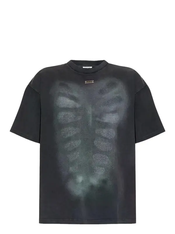 AVAVAV X-ray-print T-shirt - Black