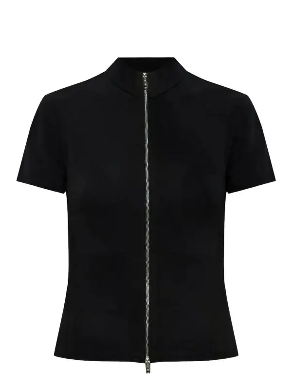 Alexander Wang Zip-up Top - Black