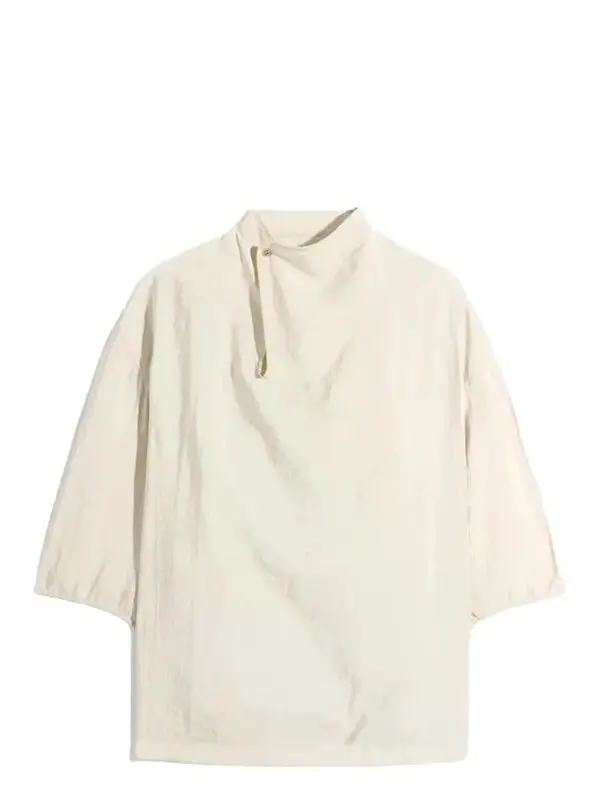 LEMAIRE Collared Neckline T-shirt - Neutrals