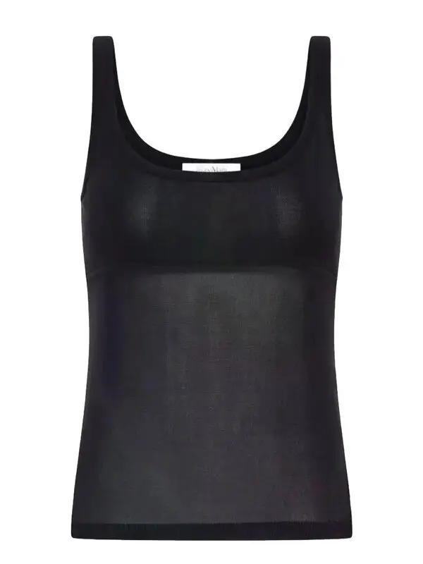 Max Mara Sleeveless Top - Black