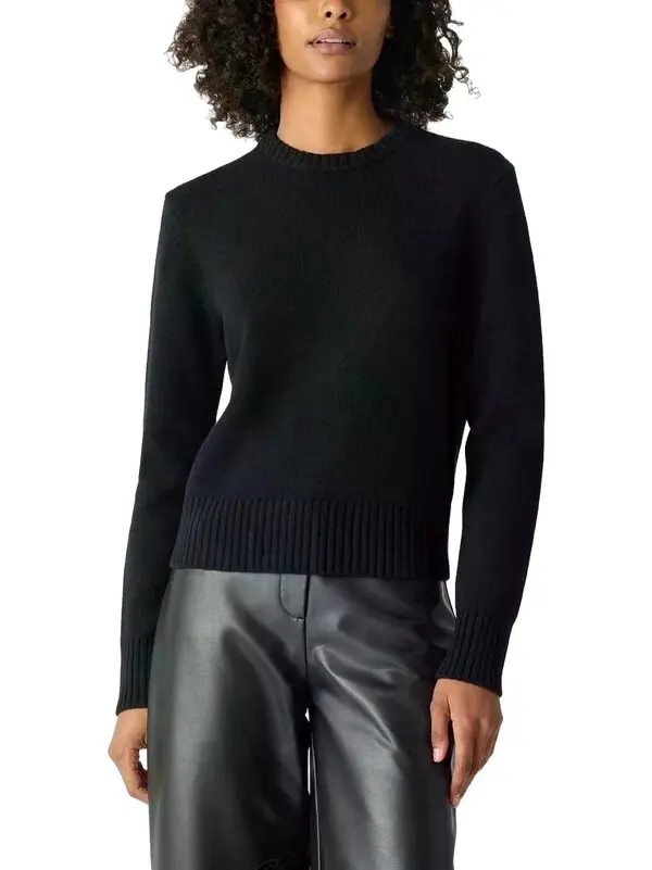 TOCCIN Jenny Crewneck Sweater - Black