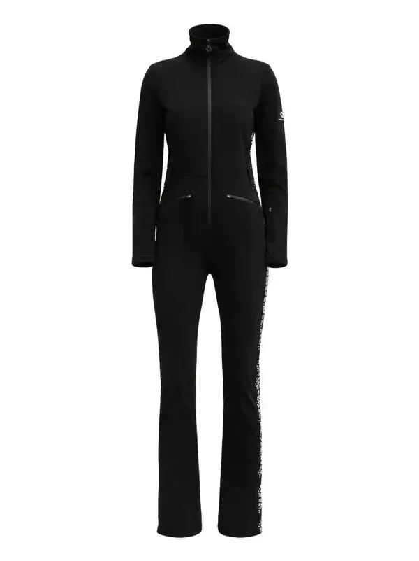 NEWLAND Logo-patch Ski Suit - Black