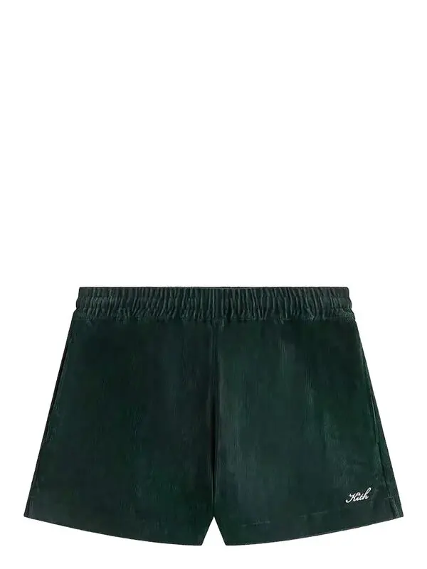 Kith Logo Detail Short Shorts - Green