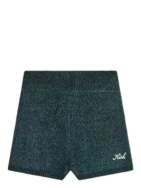 Kith Knitted Mini Shorts - Green