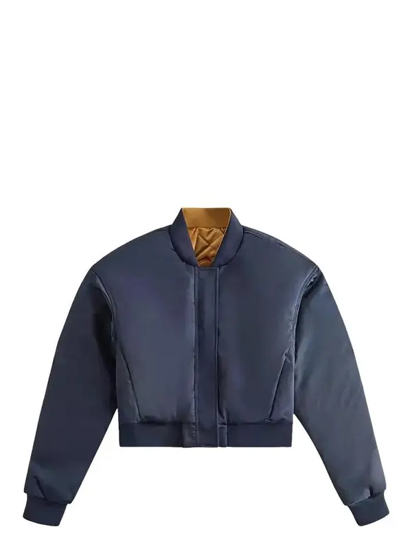 Kith Landry Cropped Bomber Jacket - Blue