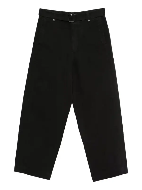 ENTIRE STUDIOS Belted Trousers - Black