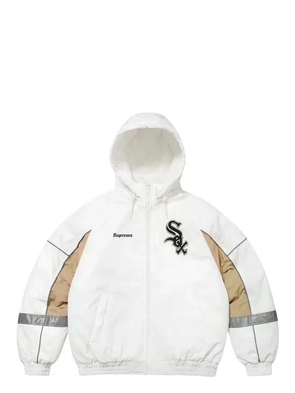 Supreme X Chicago Sox™ Stadium Hooded Jacket - White